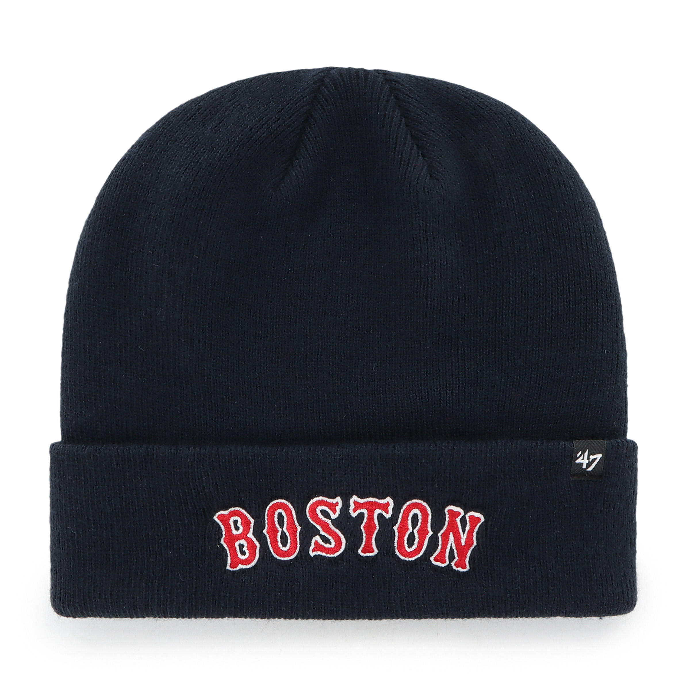 Pánská zimní čepice Boston Red Sox MLB Script ’47 CUFF KNIT Navy ...