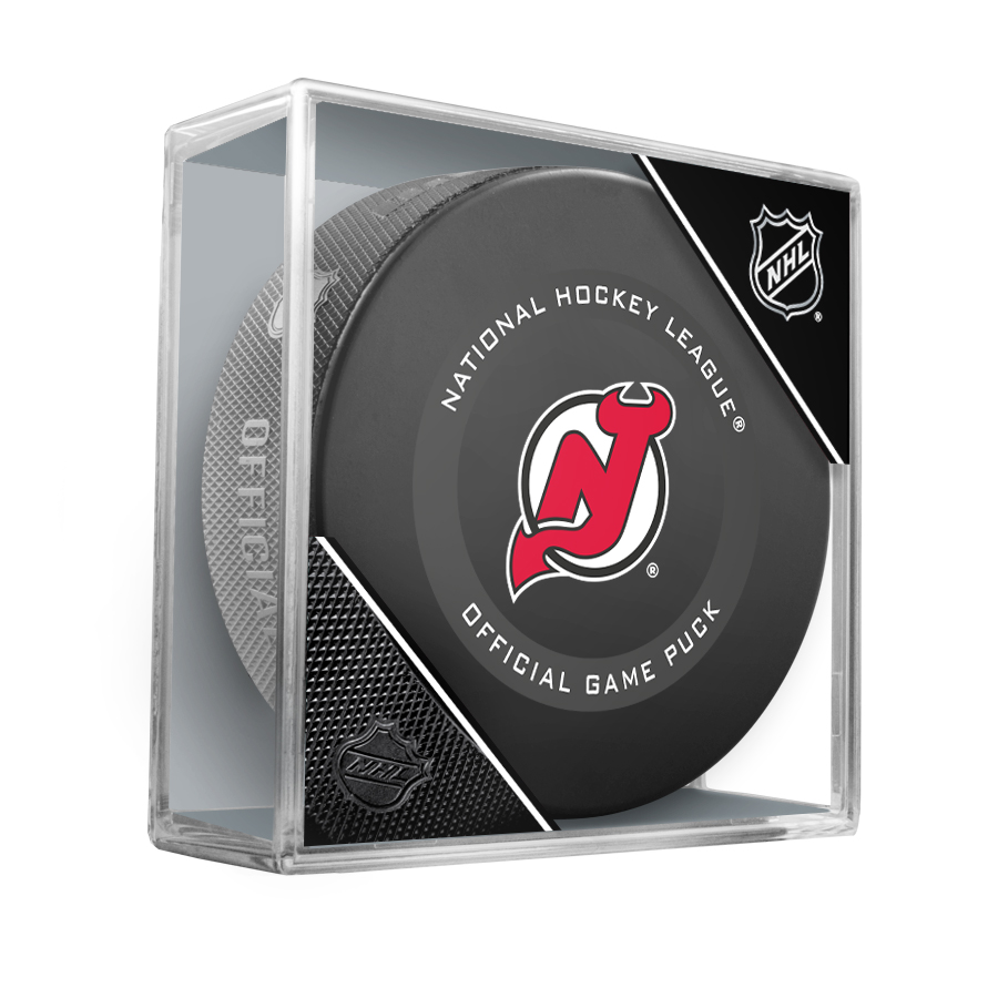 Puk New Jersey Devils Official Game Puck 2019-2020 - Fanda-NHL.sk