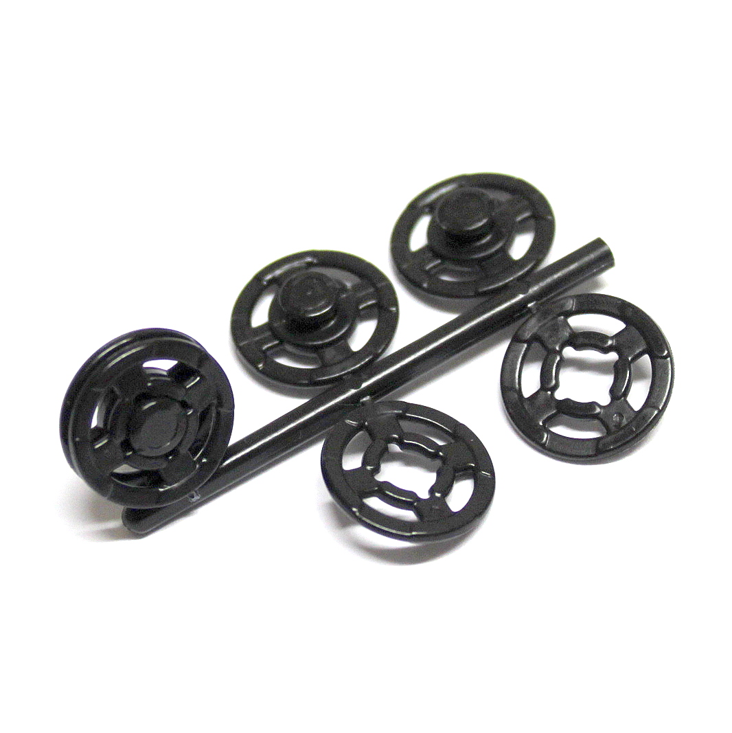 Patentka plast MIA vel. 6 (15mm) černá 12ks - Fili.cz