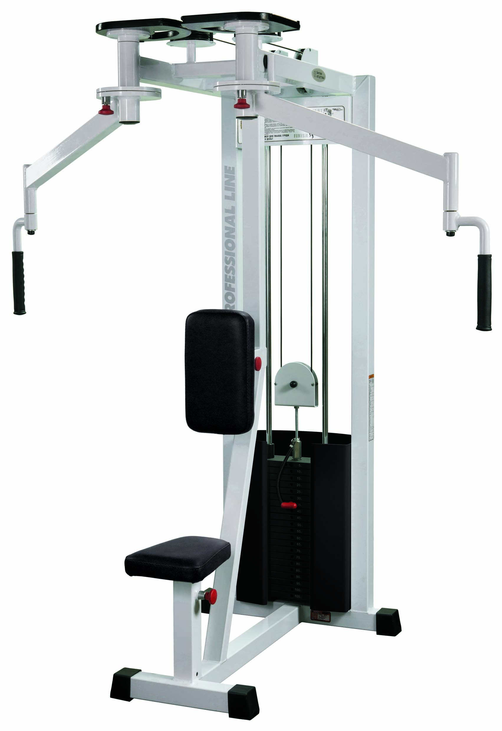 Posilovací stroj Kombinace Pec Deck Delt Deck InterAtletika ST124 ...