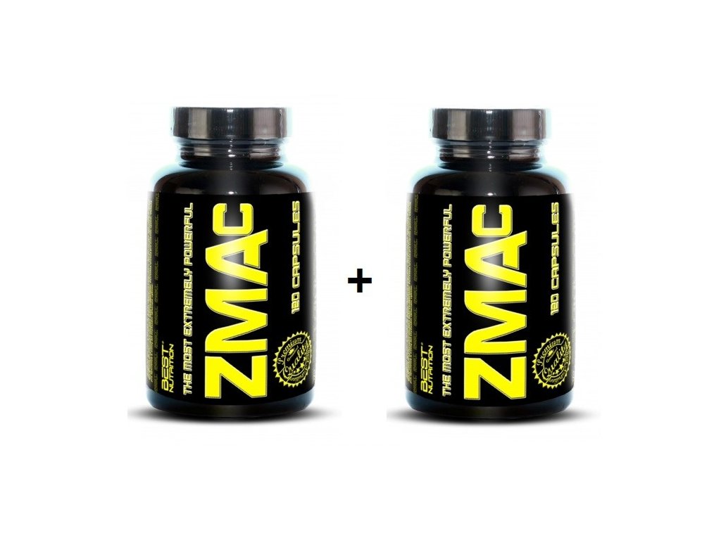 BEST NUTRITION ZMAc 120 kaps + 120 kaps | FitForm.sk