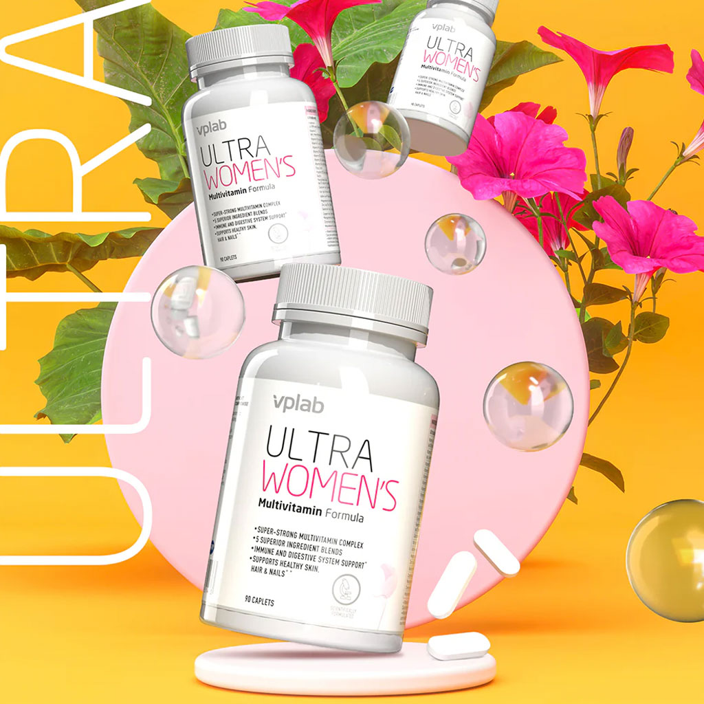 VPLab Ultra Women's Multivitamin, 90 kps - FIT PLUS