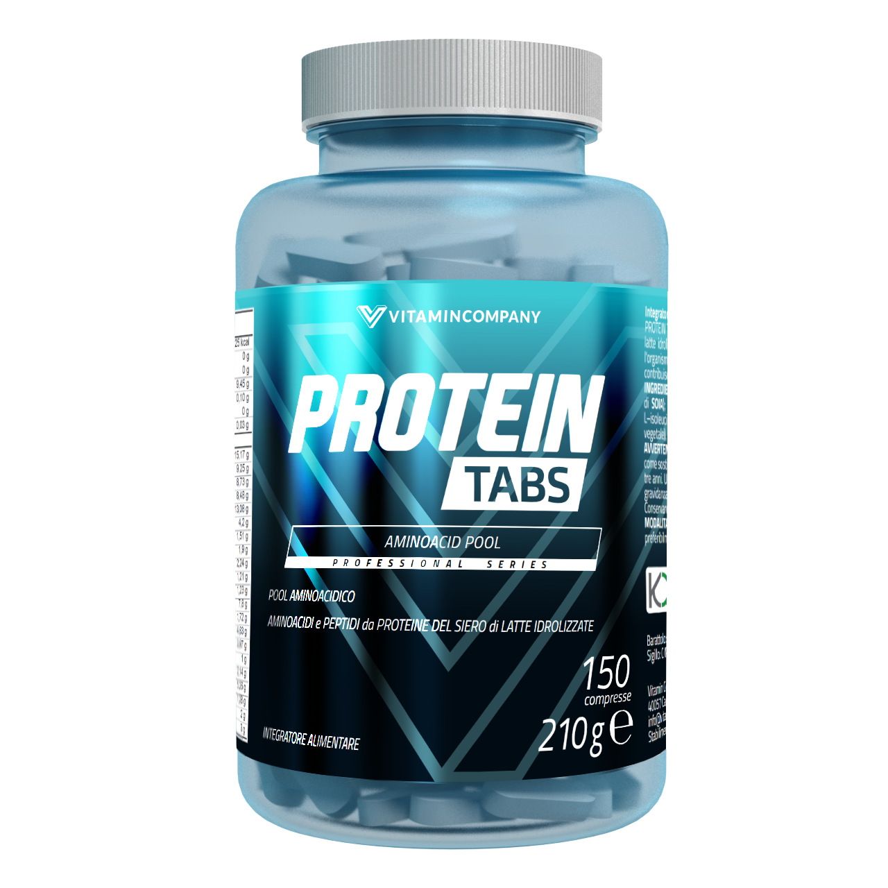 Protein Tabs 150 kapslí Vitamincompany - proteinové tablety - Fitvitaminy