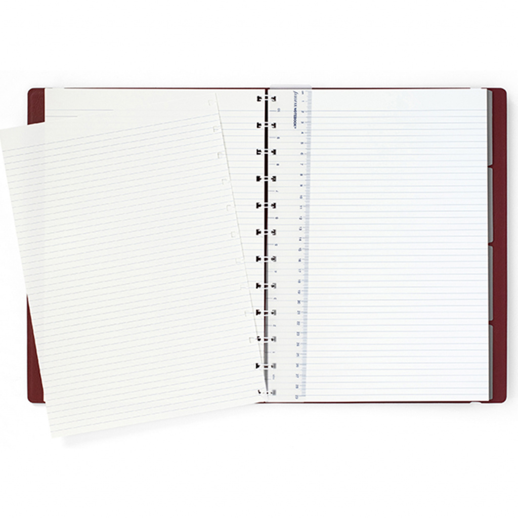 Filofax Notebook Contemporary | A4 Burgundy - fleppi