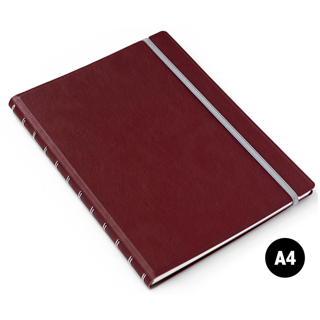Filofax Notebook Contemporary | A4 Burgundy - fleppi