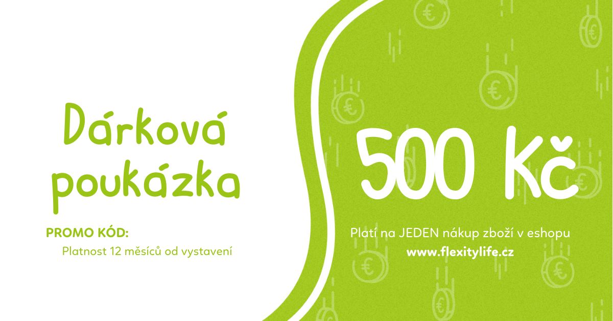 Flexity dárková poukázka 500 Kč | Flexity