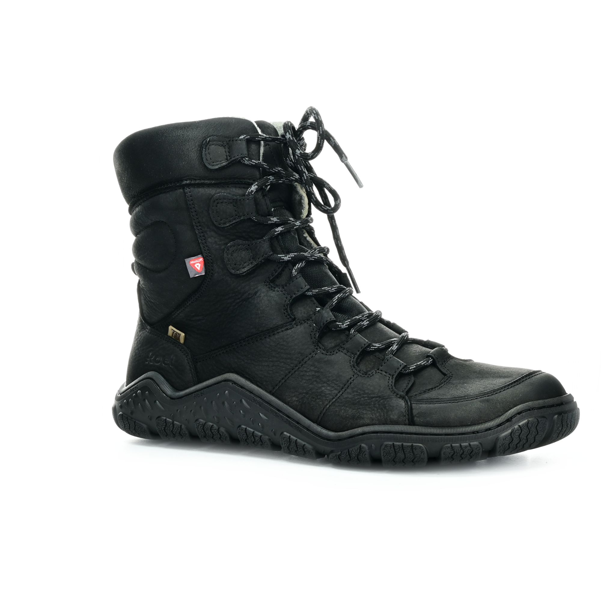 Koel Riso Merino Black winter barefoot shoes | www.footic.com