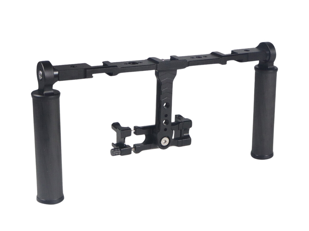 Robustní Dvojruční Multifunkční Gimbal Cage Stabilizátor Video Rig Klec ...