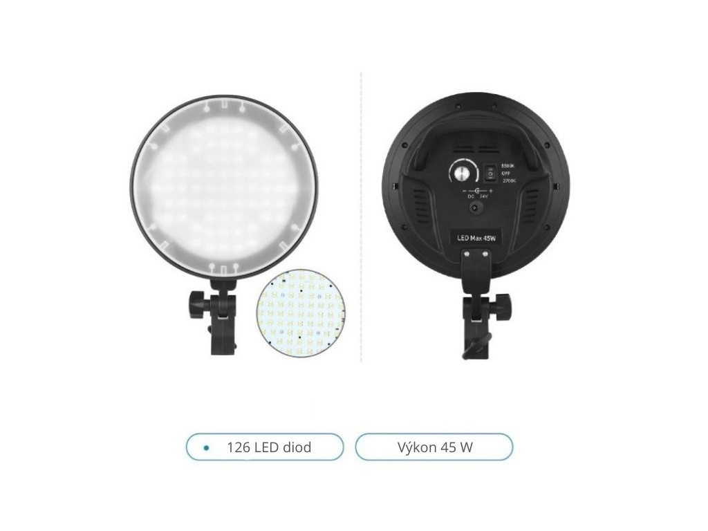 Foto Lampa Studio 2X LED Softbox Světlo + 2X Stativ (8000 lm) - FOTOVĚCI