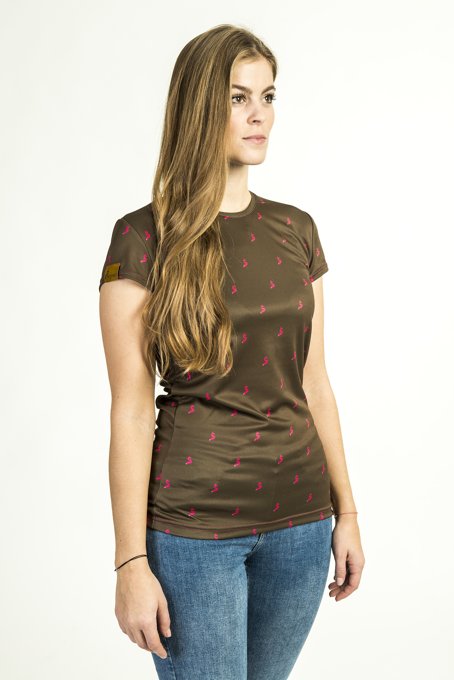 Dámské funkční triko logo liška - foxy foxy