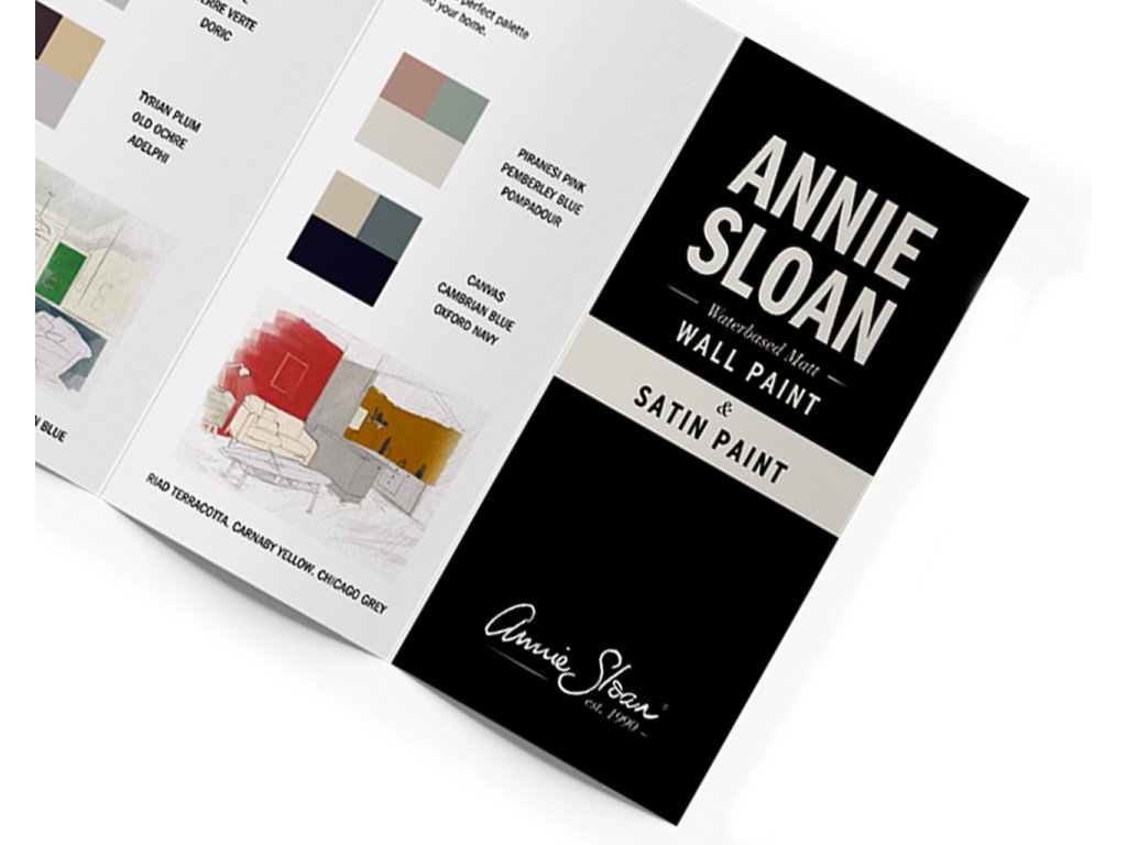 Vzorník Colour Card | Satin & Wall Paint - Freya Vintage Style