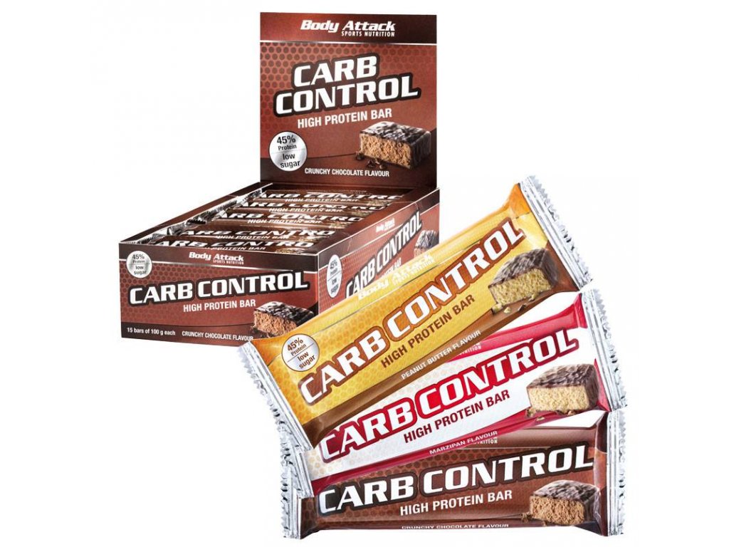 Carb Control-Protein Bar 100g Boddy Attack - FUBO