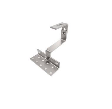 Hák pro střešní tašky-nerez 2x nastavitelný - FVE PANEL