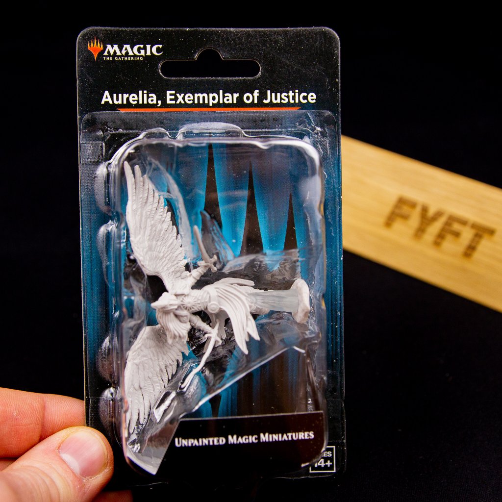 MTG Unpainted Magic Miniatures: Aurelia, Exemplar of Justice