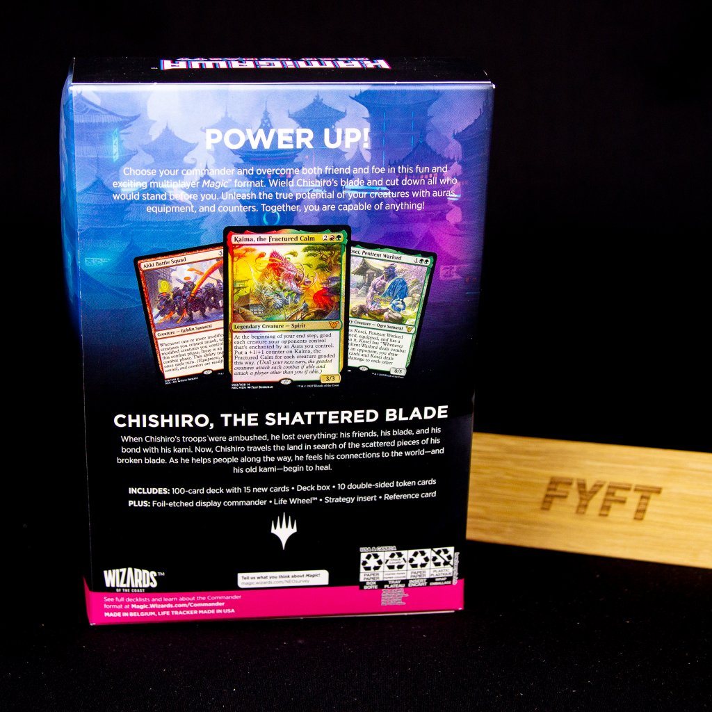 Upgrades Unleashed - Kamigawa Neon Dynasty - Commander Deck MTG Upgrades Unleashed - Kamigawa Neon Dynasty - Commander Deck MTG
