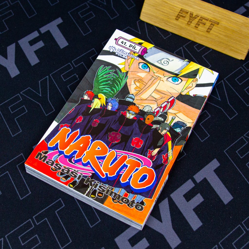 Naruto 41: Džiraijova volba - manga (Crew)