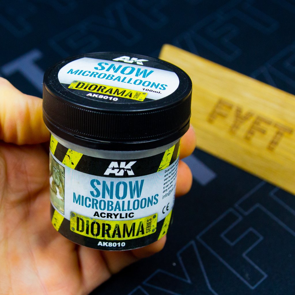 AK Diorama Series: Snow Microballoons AK8010