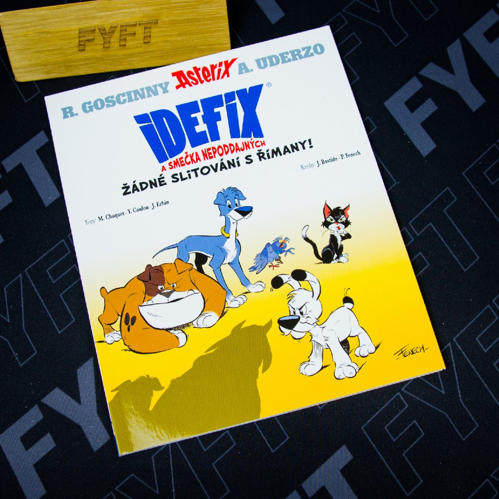 Idefix a smečka Nepoddajných komiks v češtině