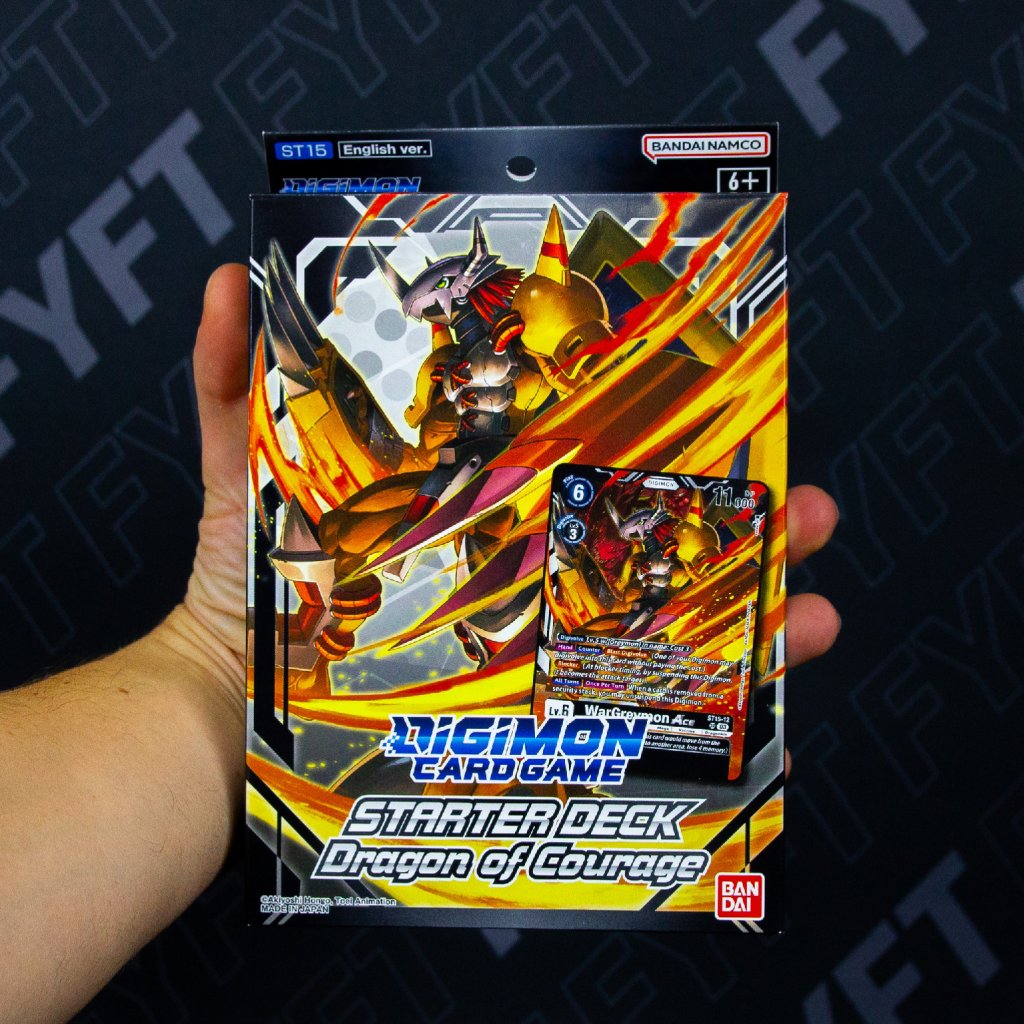 Digimon Card Game: Starter Deck - Dragon of Courage ST15