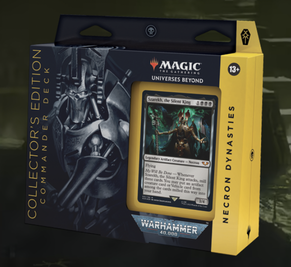 Warhammer 40K Premium Commander Deck MTG - Necron Dynasties