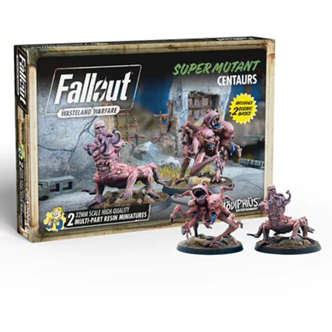 Fallout: Wasteland Warfare - Super Mutants: Centaurs - EN (Modiphius)