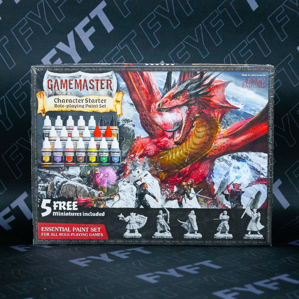 Gamemaster: Character Starter Paint Set (Army Painter)