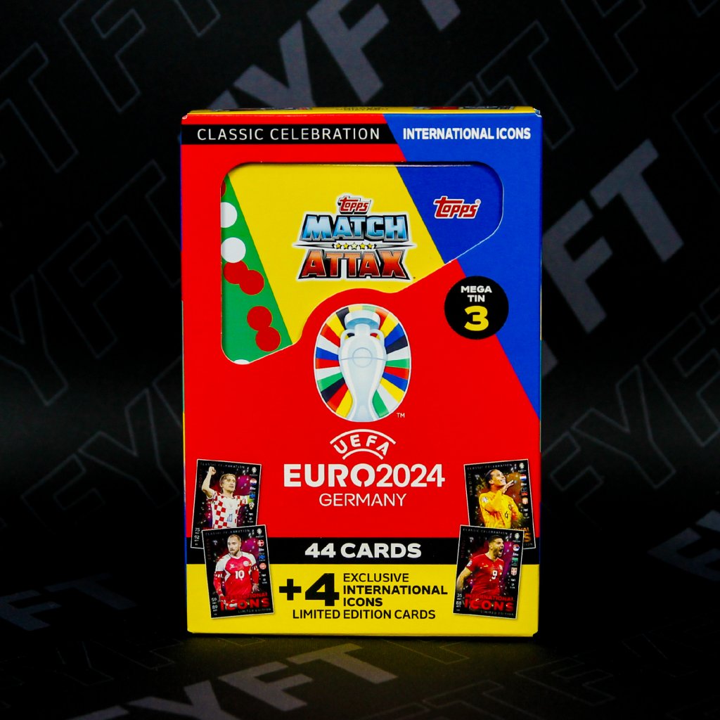 EURO 2024 Match Attax - Mega Tin 3 International Icons (Topps)
