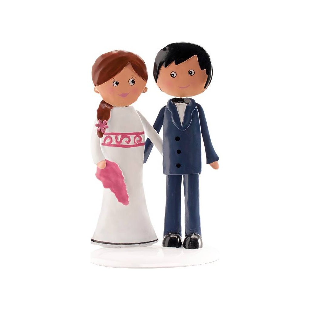 Postavička na svatební dort želežná 18cm - Dekora | Cukrářské potřeby ...