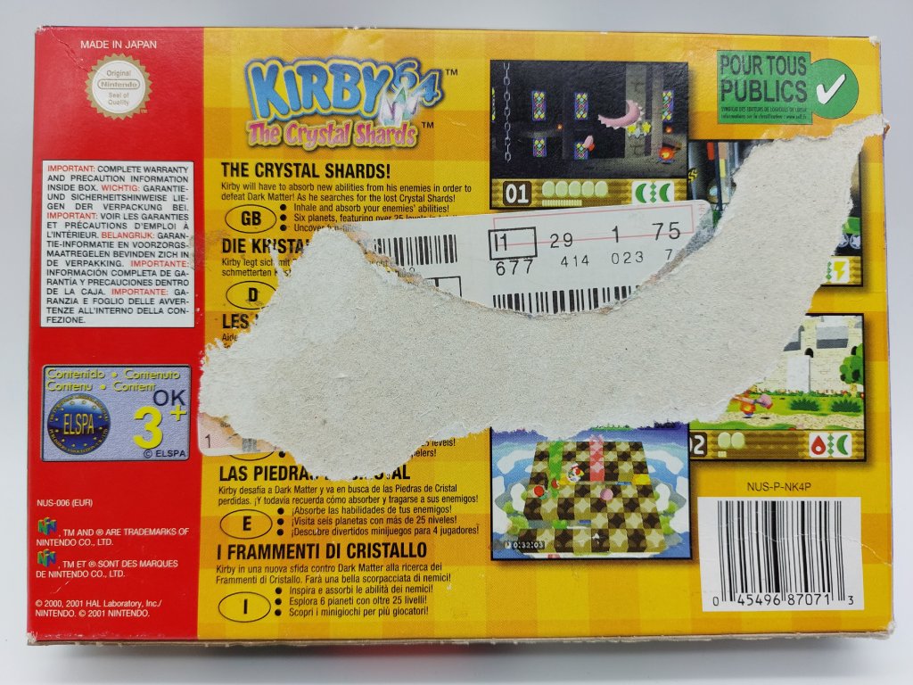 Kirby 64 The Crystal Shards - Gamehole