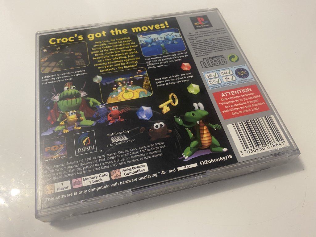PS1 Croc: Legend of the Gobbos PLATINUM | GAMERSHOUSE.CZ