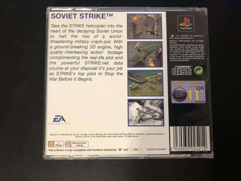 PS1 Soviet Strike | GAMERSHOUSE.CZ