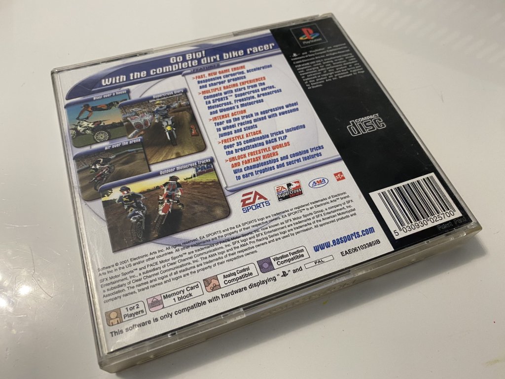 PS1 EA Sports Supercross | GAMERSHOUSE.CZ