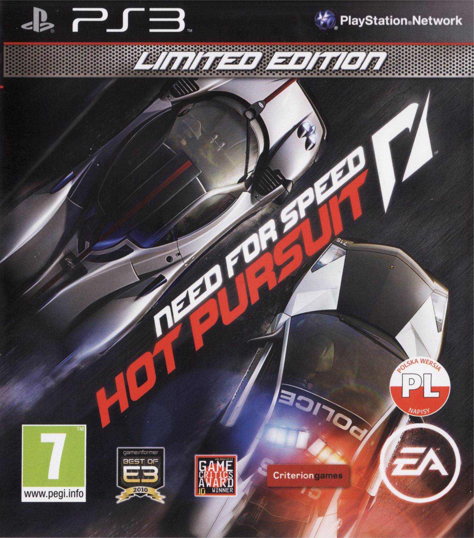 PS3 Need For Speed Hot Pursuit LIMITED EDITION | GAMERSHOUSE.CZ