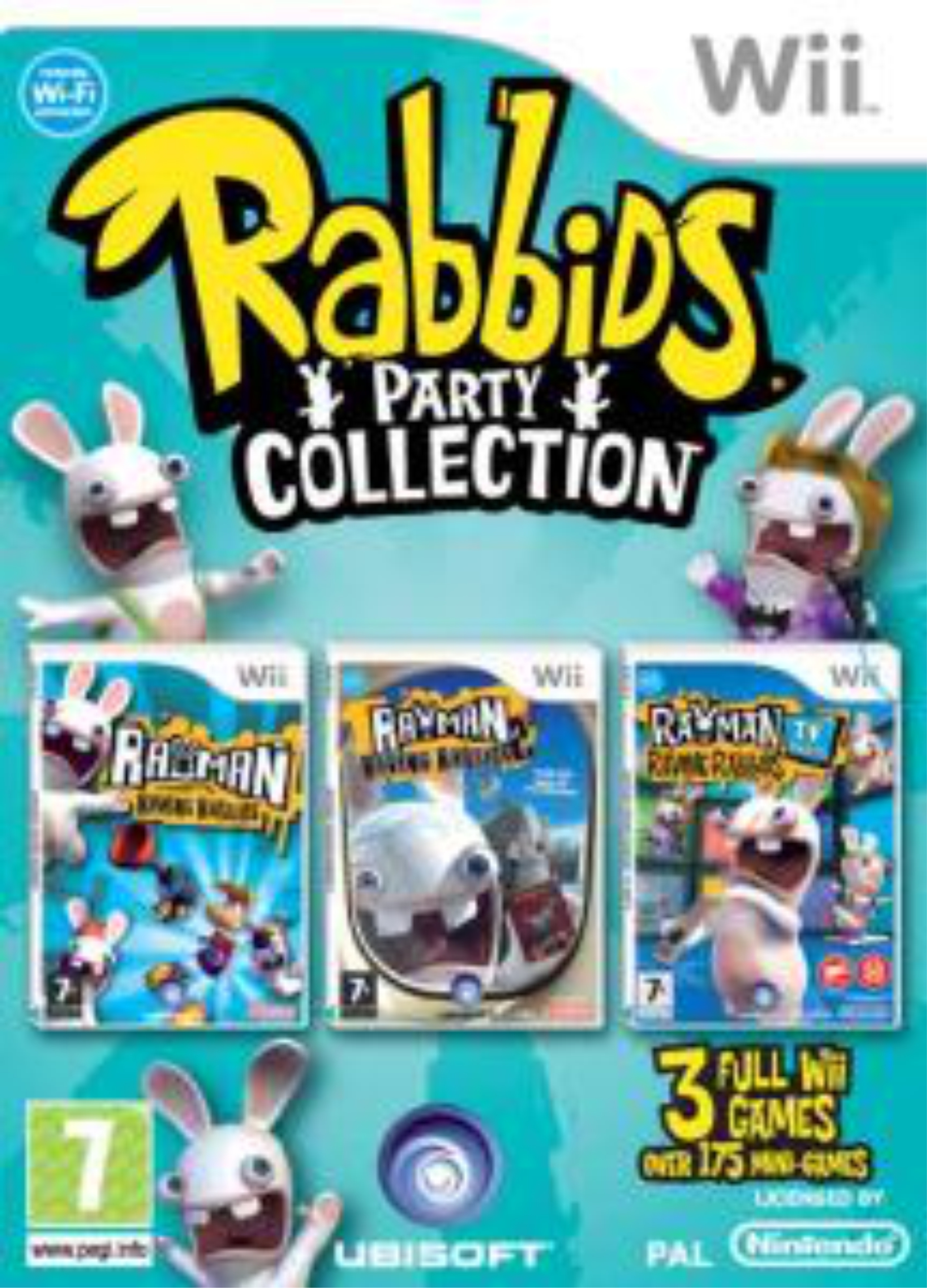 Wii Raving Rabbids Party Collection Gamershousecz