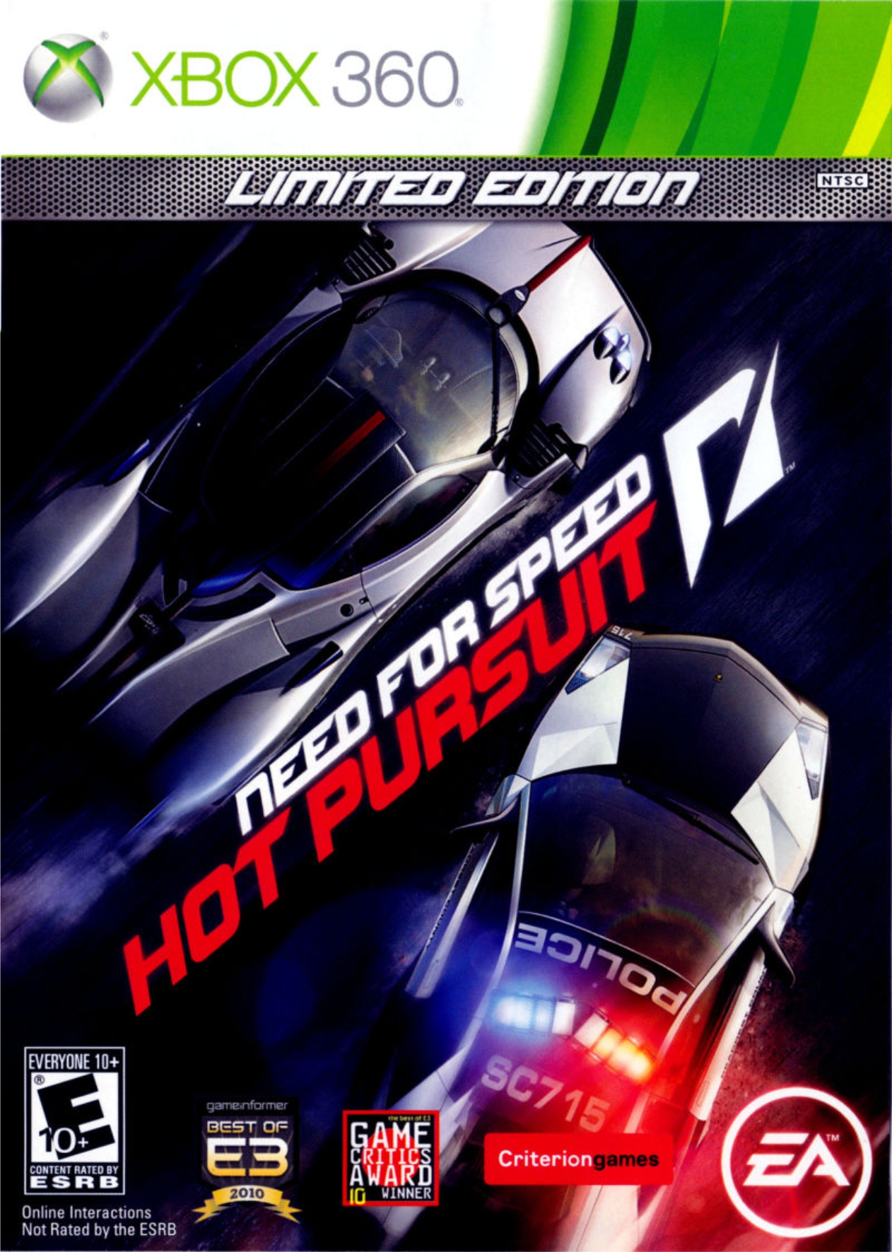 XBOX 360 Need For Speed Hot Pursuit LIMITED EDITION | GAMERSHOUSE.CZ
