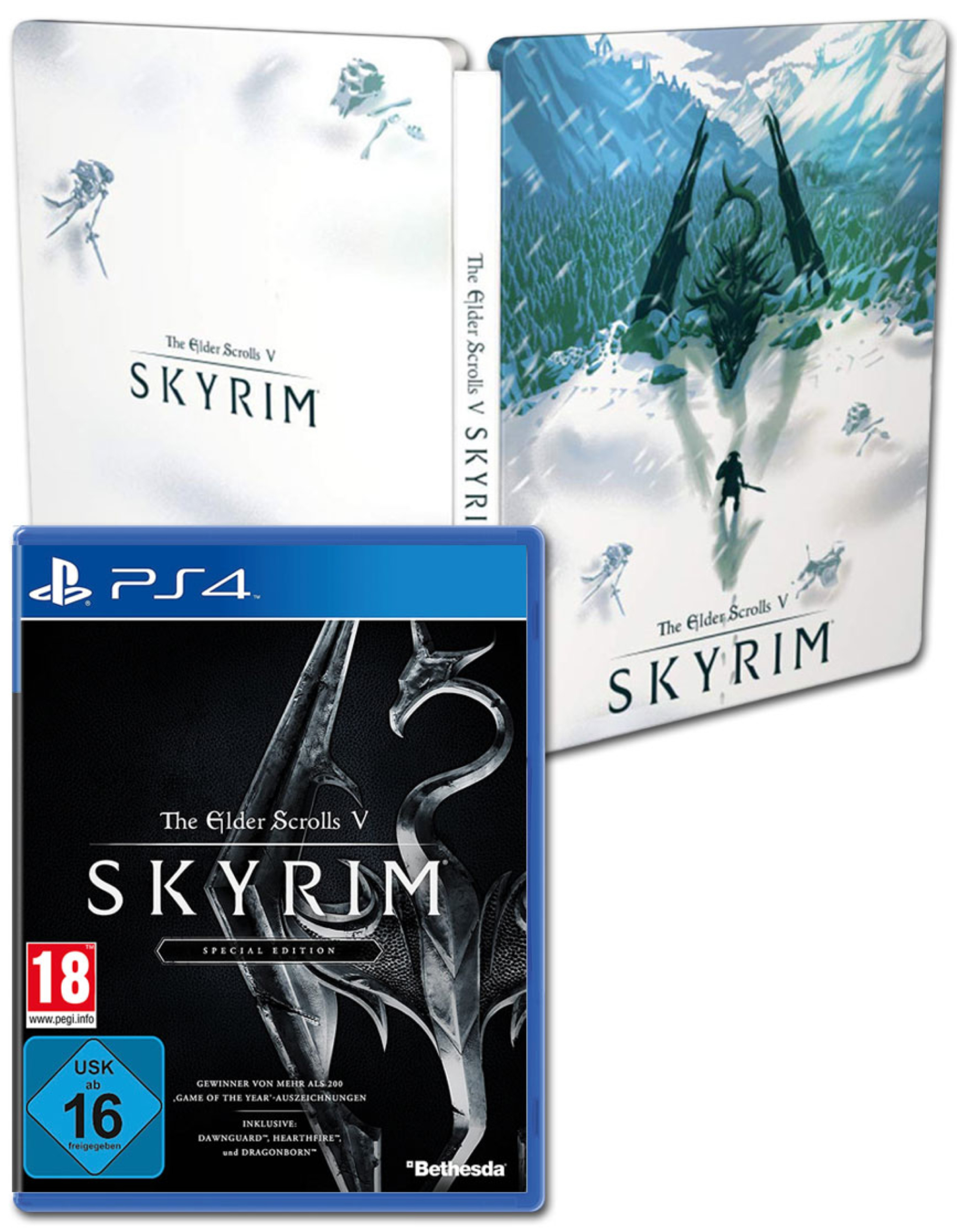 PS4 The Elder Scrolls 5: Skyrim (Special Edition) + steelbook ...