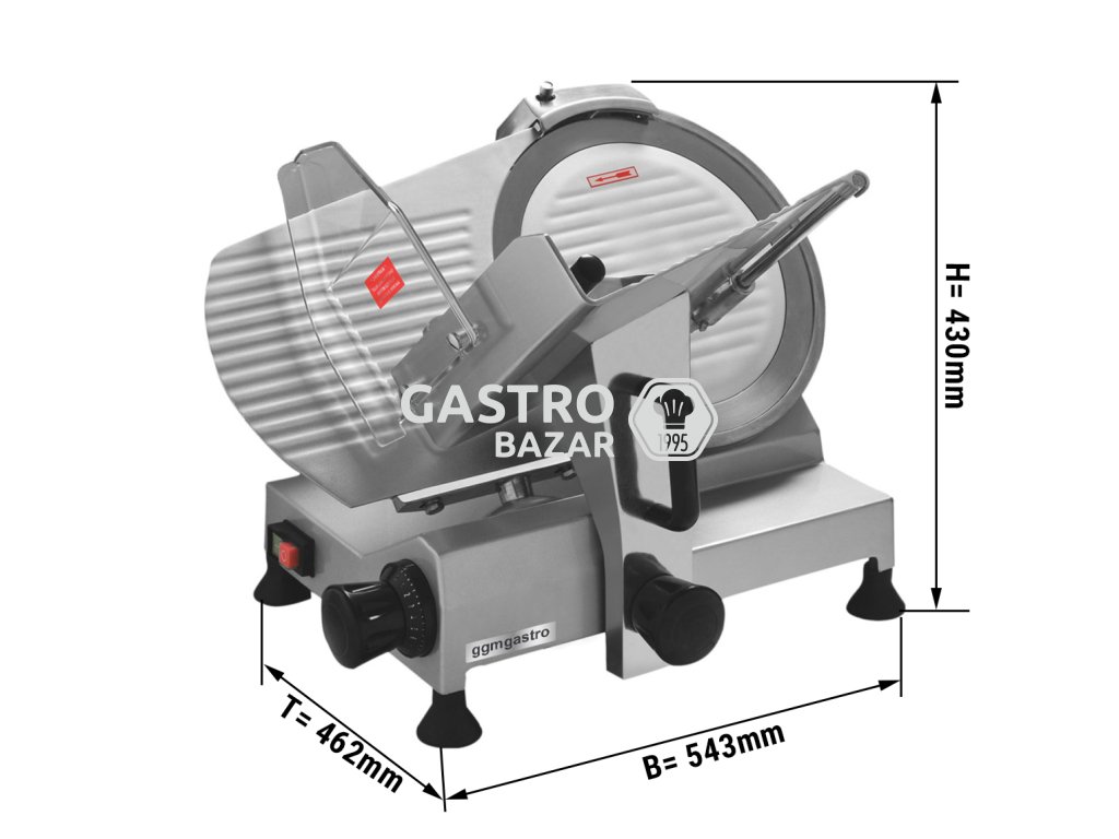 Nářezový stroj O 275 mm - Gastro-bazar.