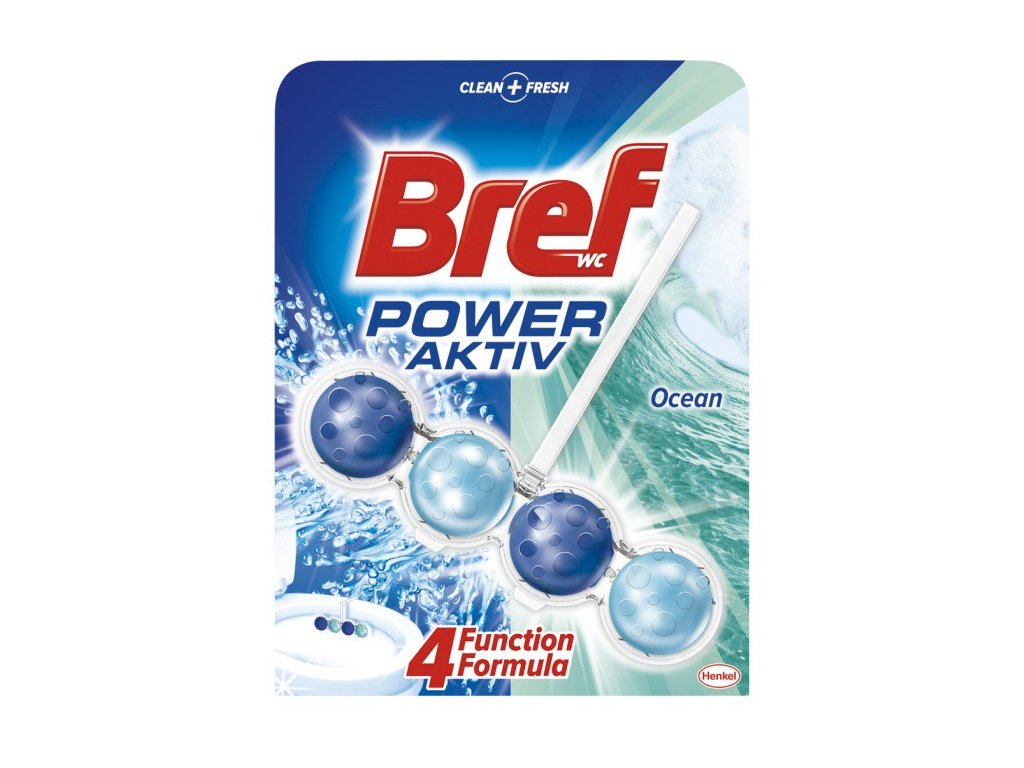 Bref Power Aktiv WC blok Ocean breeze 50 g|gastromyti.cz