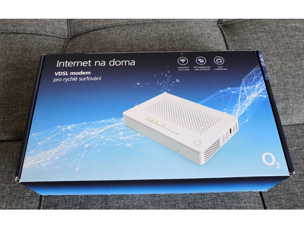 VDSL modem pro O2 ZTE ZXHN H267A (O2 Distribuce) - www.GELIS.cz