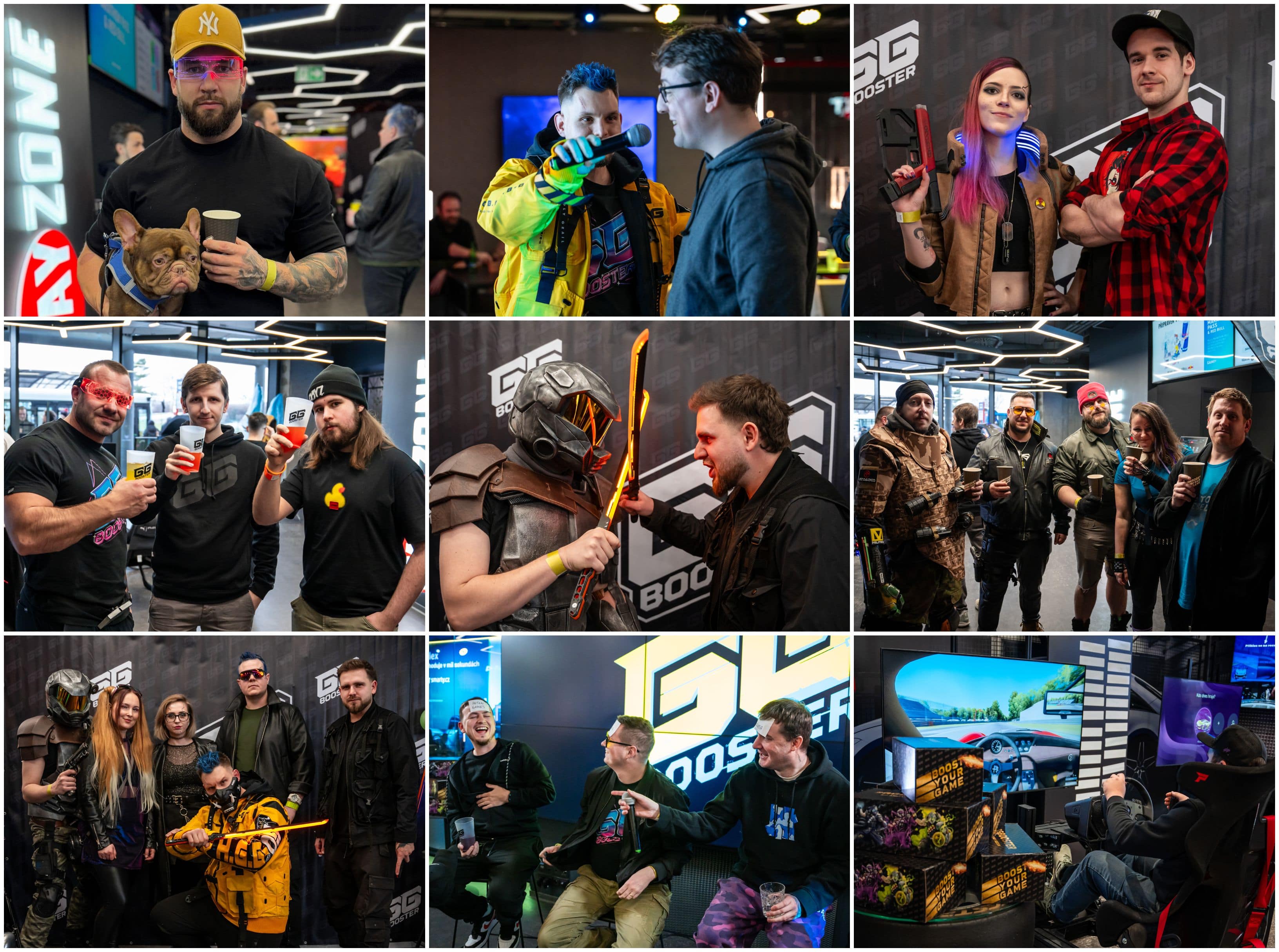 GGBOOSTER Cyberpunk party - GGBOOSTER