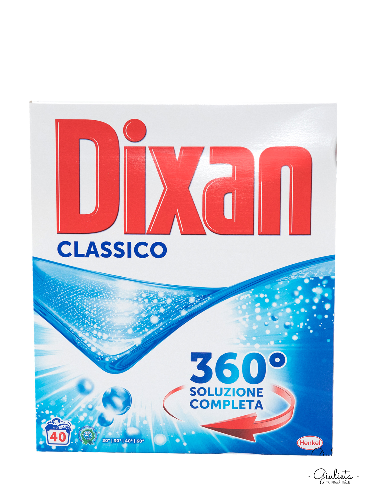 Dixan Classico prací prášek, 40 pracích dávek ★www.giulieta.shop★