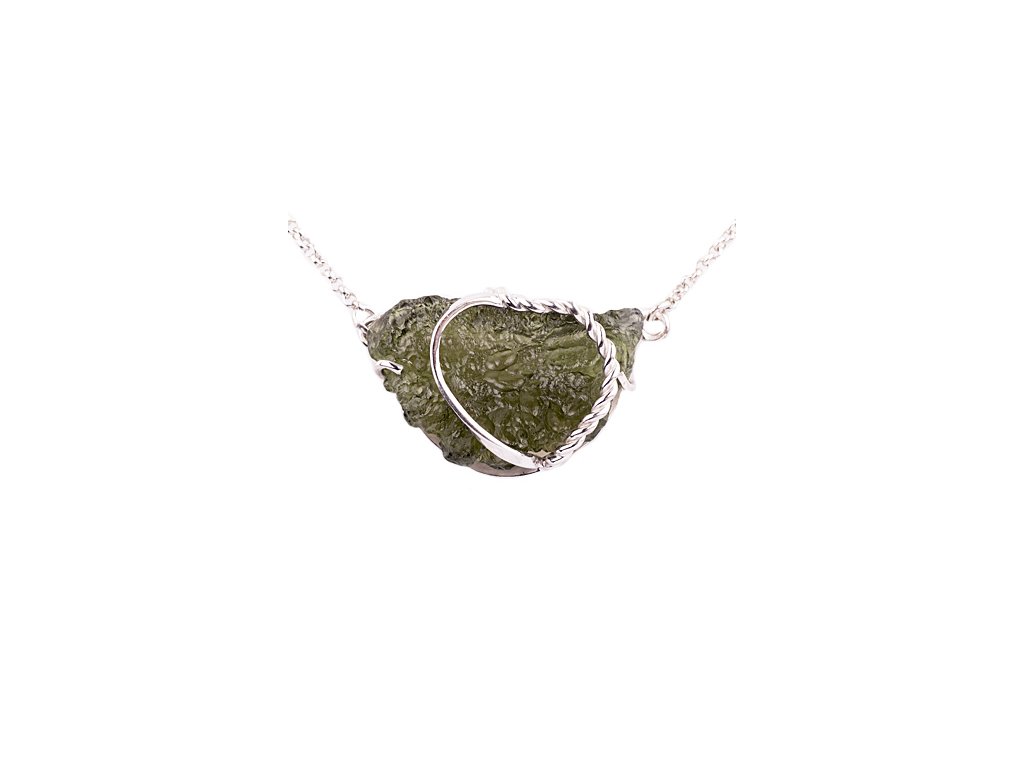 moldavite necklace 109V Granat e shop