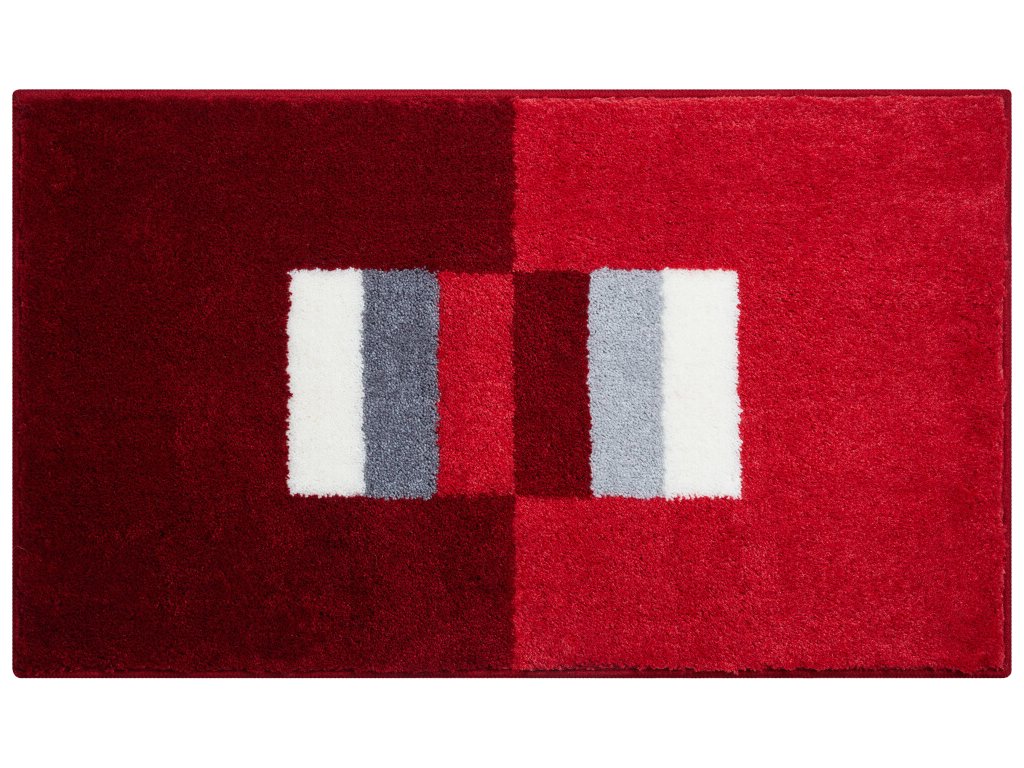CAPRICIO - Badkamermatten robijnrood - GrundHome.nl