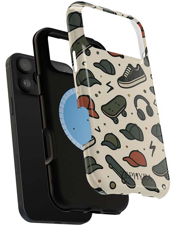 Skater Icons iPhone 17 Pro Max Kryt