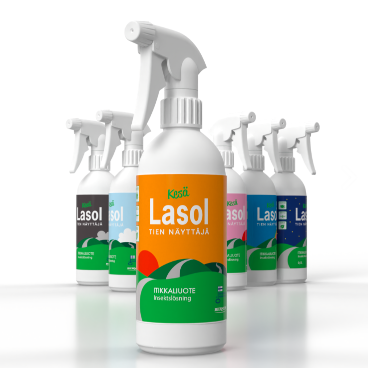 LASOL odstraňovač hmyzu 500 ml - Účinný odstraňovač hmyzu - Halbich sport