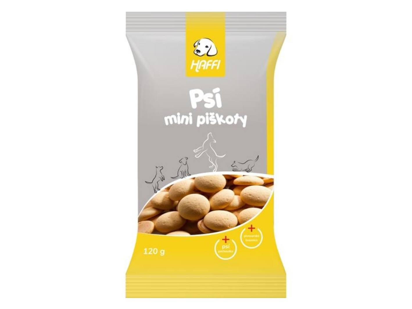 HAFFI piškoty mini pro psy 120g - HappyZoo