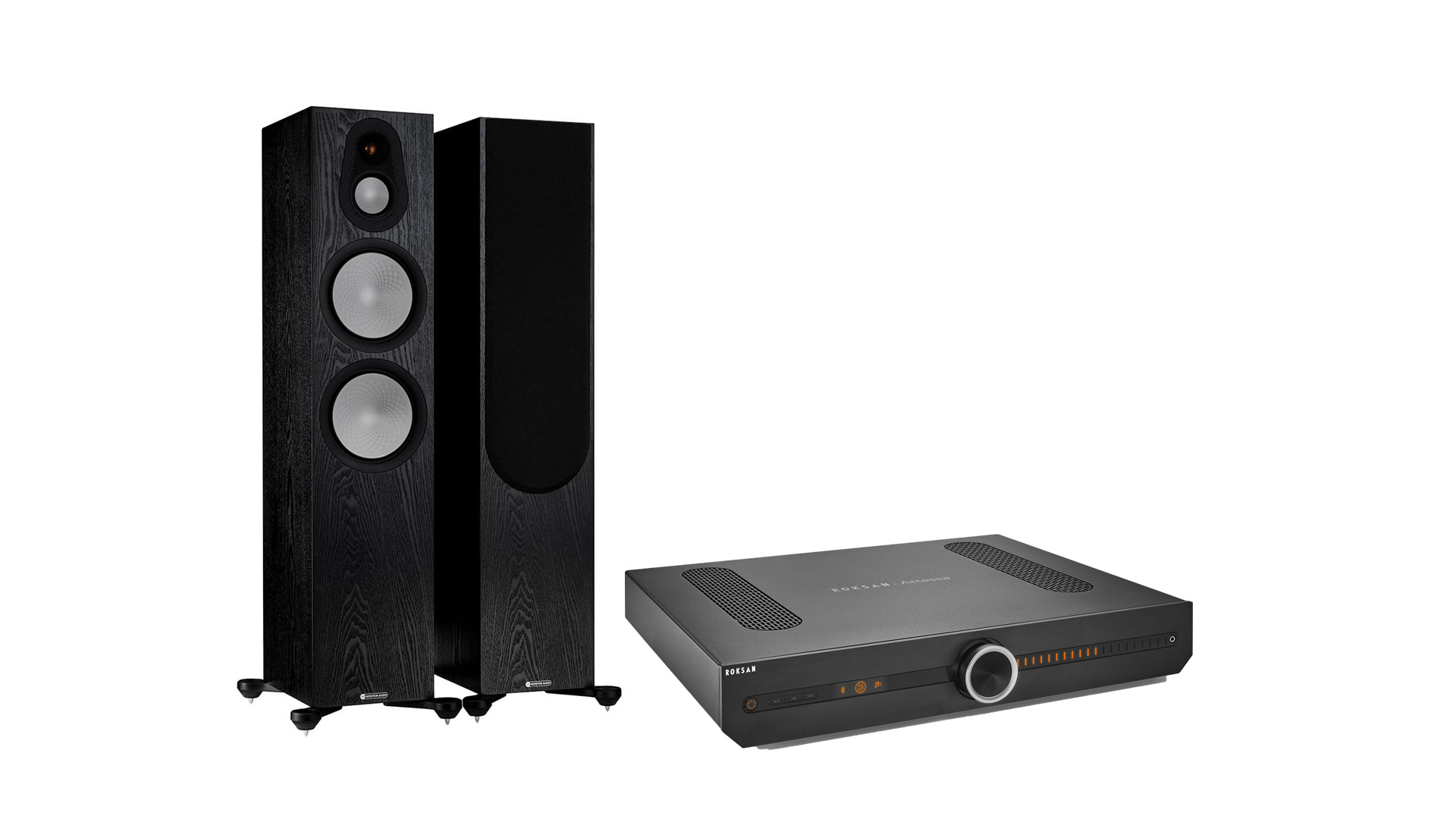 Monitor Audio Silver 7G 500 +Roksan Attessa streamer/zesilovač jen za ...