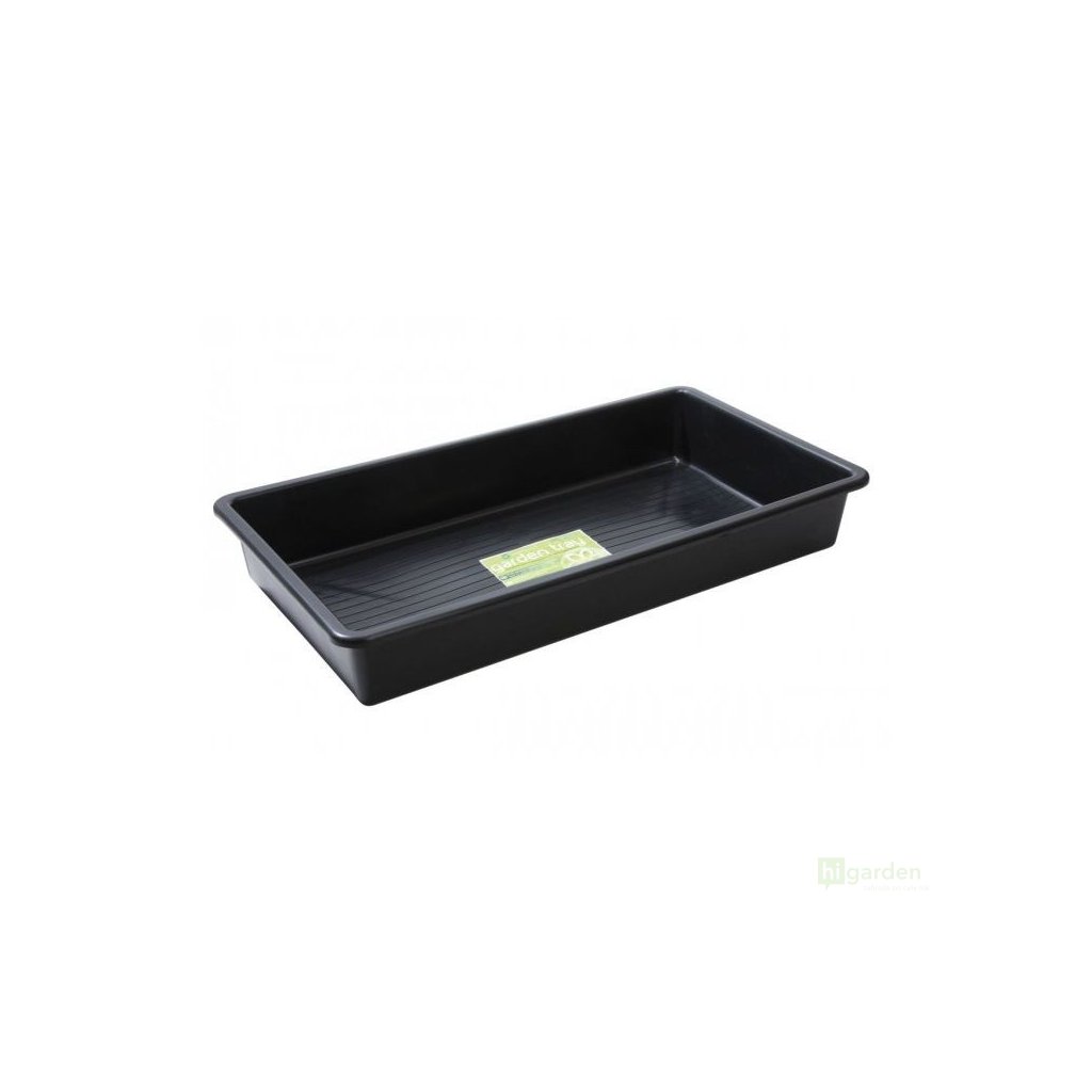 Garland Plastic Titan Garden Tray Black 100x55x15cm - higarden.eu