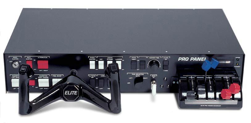 ELITE Pro Panel II Digital Flight Console - High In The Sky