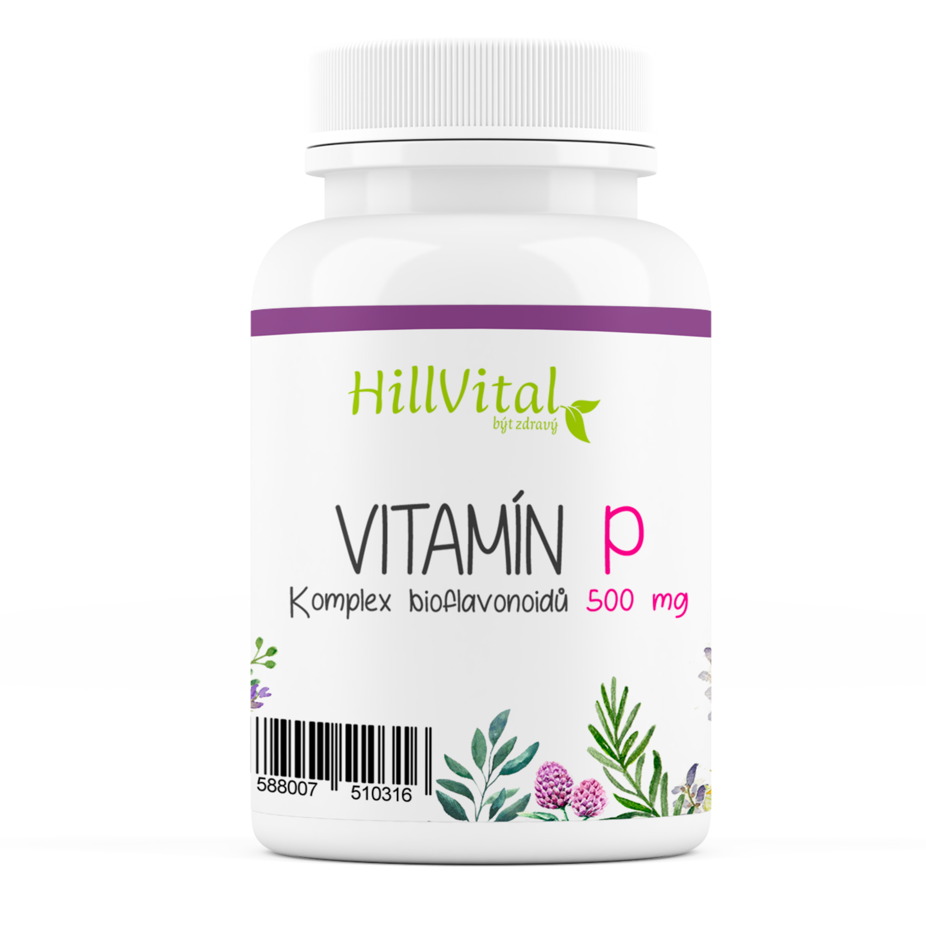 Vitamín P - bioflavonoidy na křečové žíly, 60 ks | HillVital